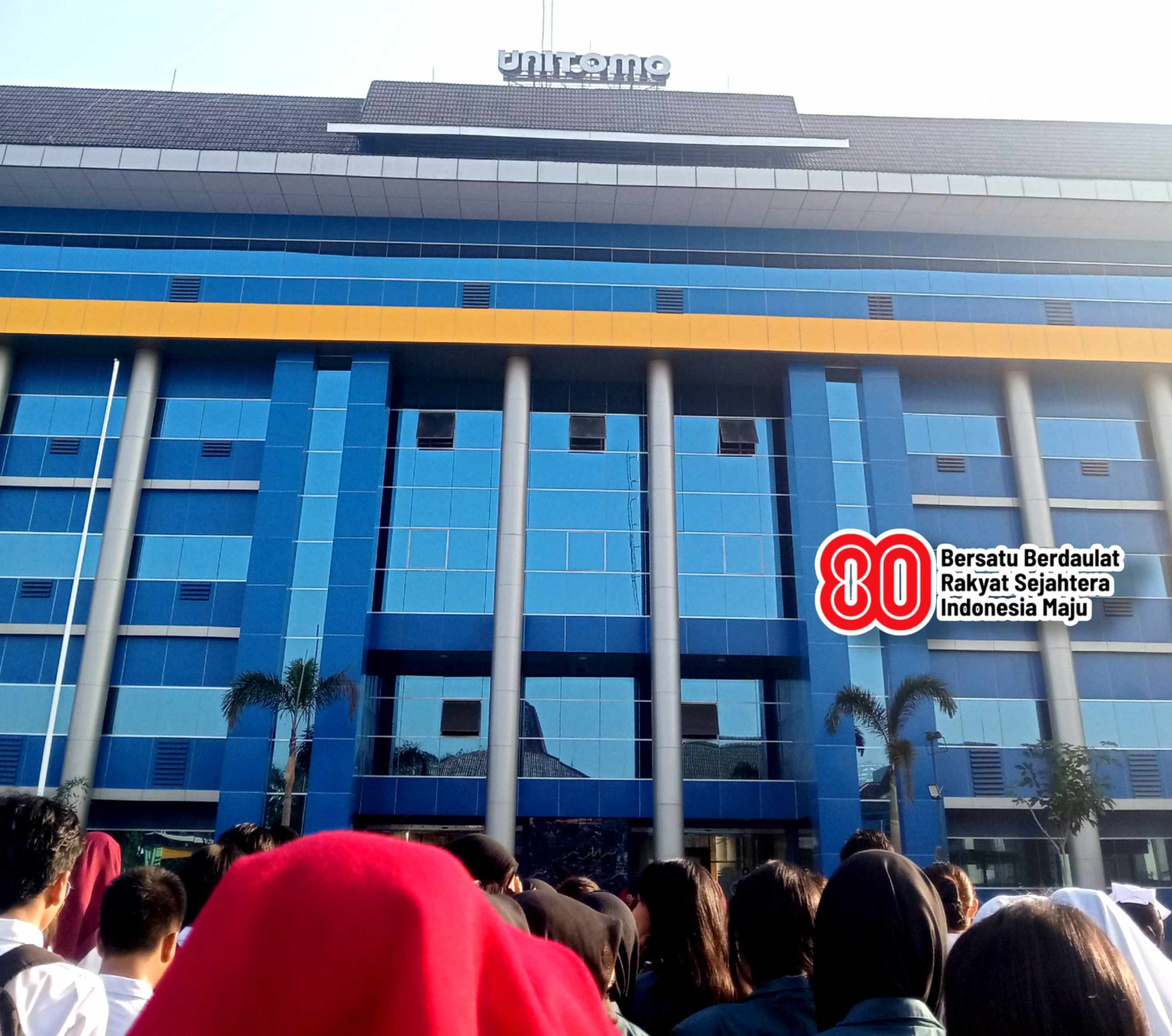 Unitomo Menggelar Upacara Peringatan HUT ke-80 Kemerdekaan RI Bersama ...